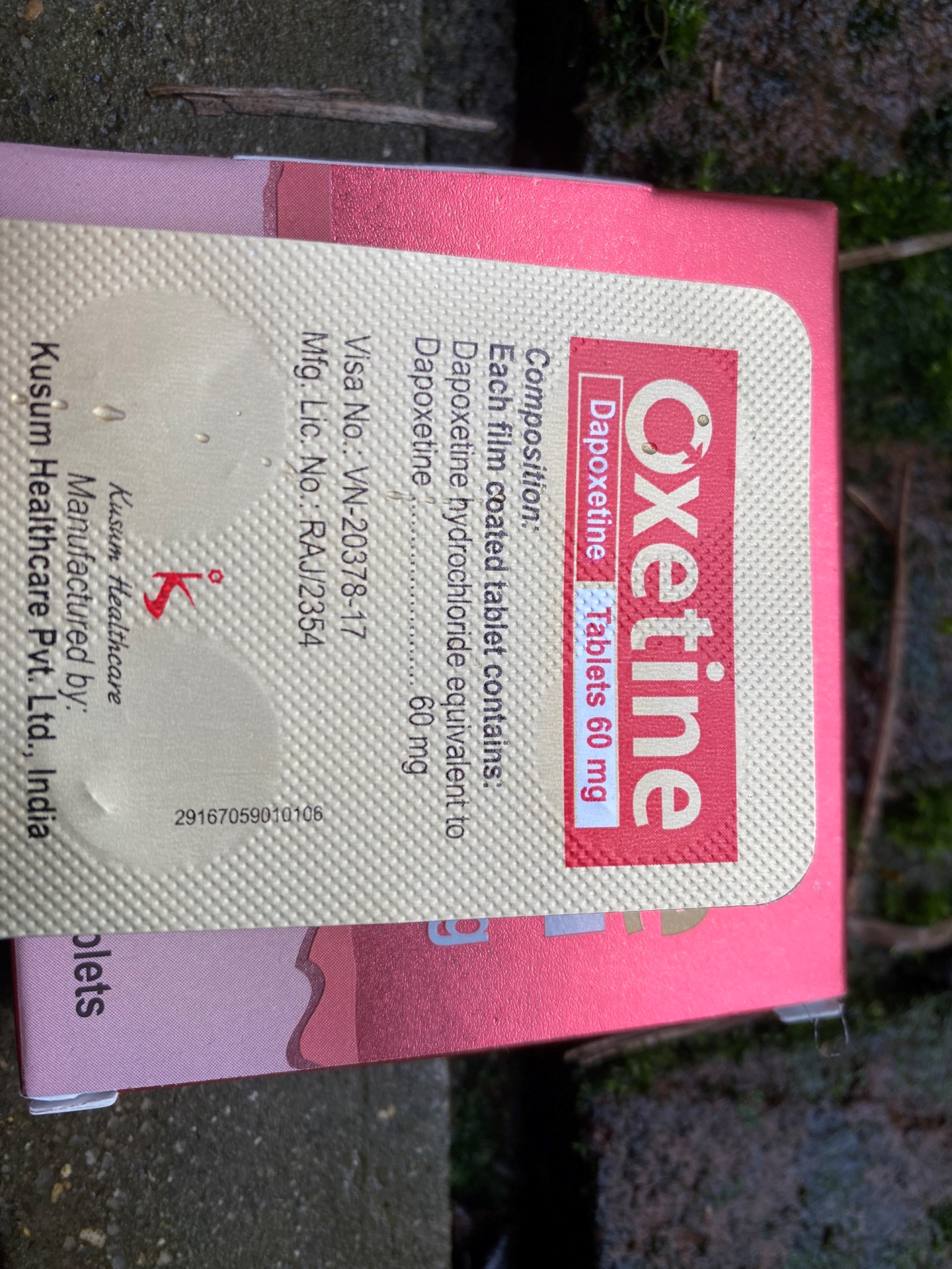 Oxetine 60mg - Thuốc